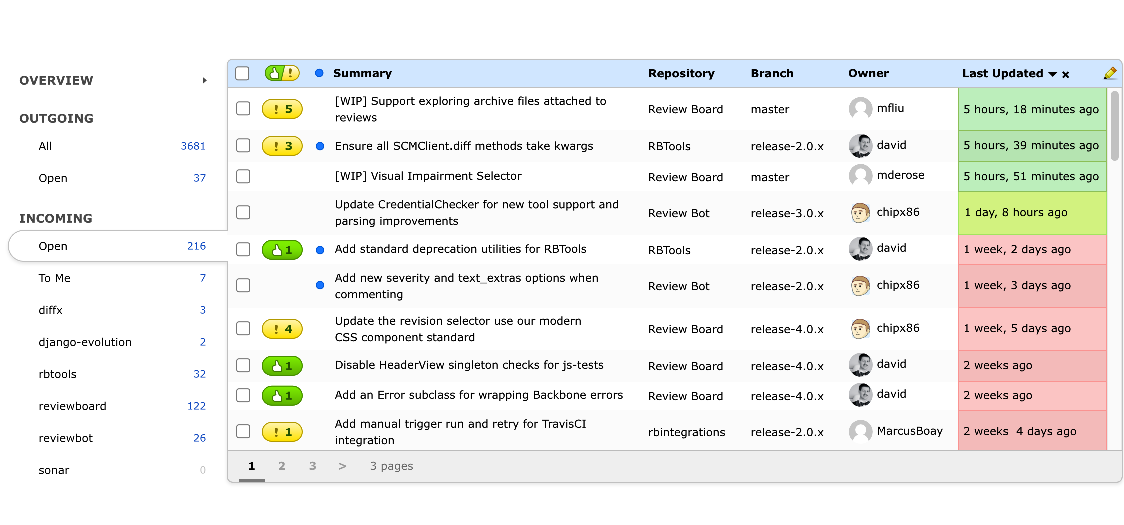 RBCommons: See the difference with Review Board code review